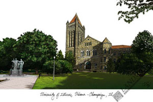 University of Illinois at Urbana - Champaign | USA Diploma Frames