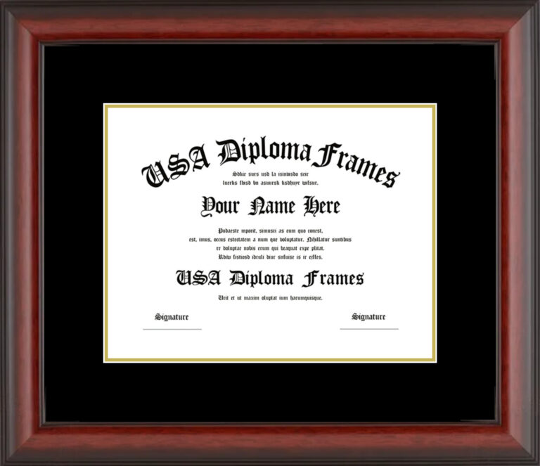 Diploma Frame Builder | USA Diploma Frames