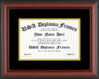 Custom Diploma & Document Frames | USA Diploma Frames