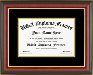Custom Diploma & Document Frames | USA Diploma Frames