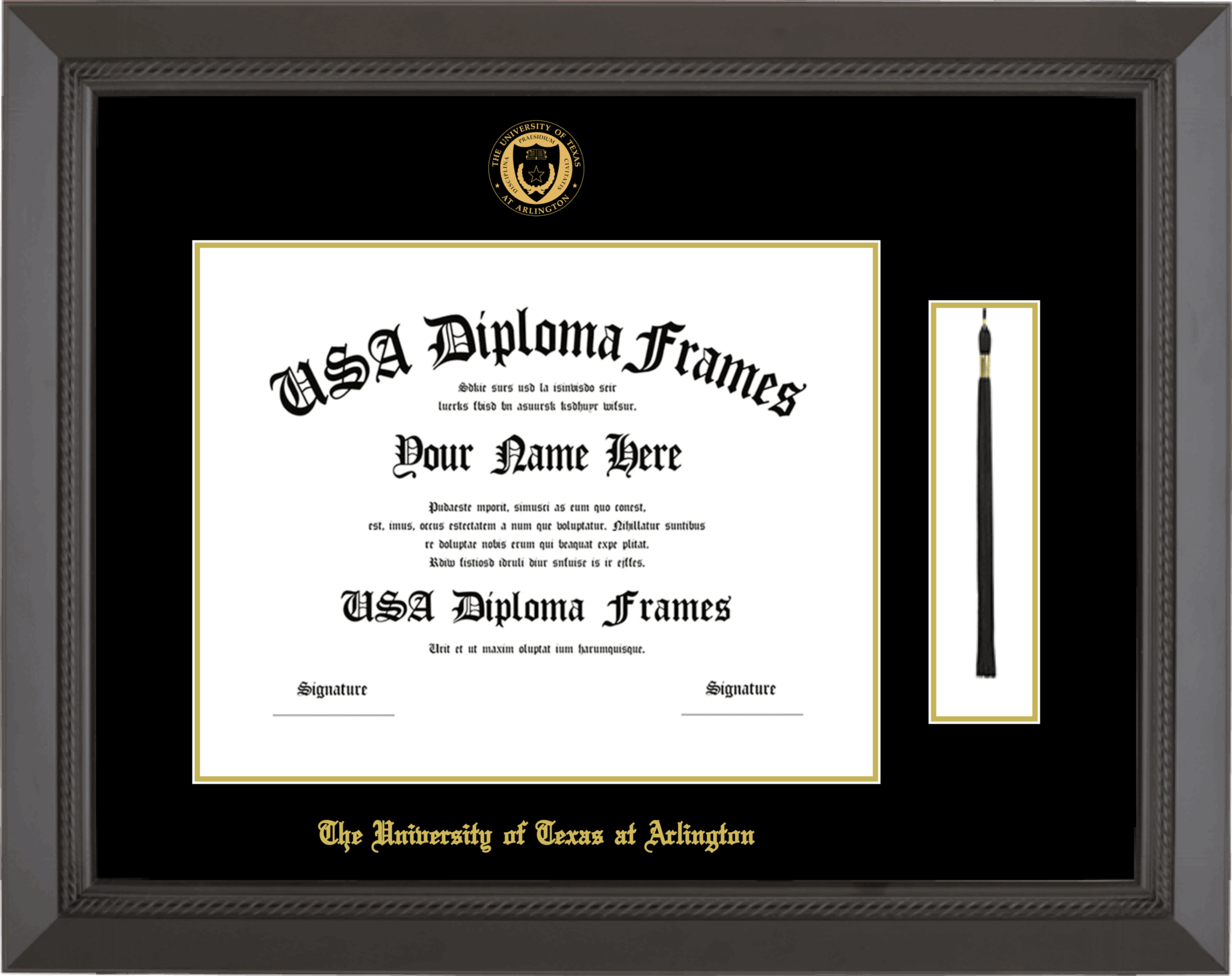 Custom Diploma & Document Frames | USA Diploma Frames