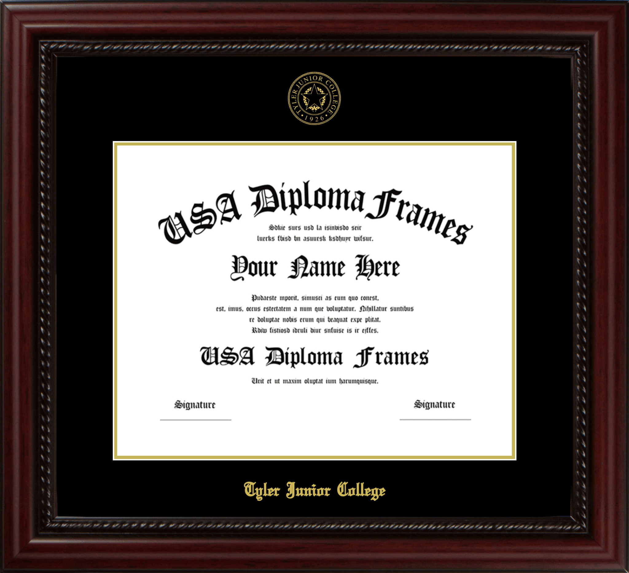Custom Diploma & Document Frames | USA Diploma Frames
